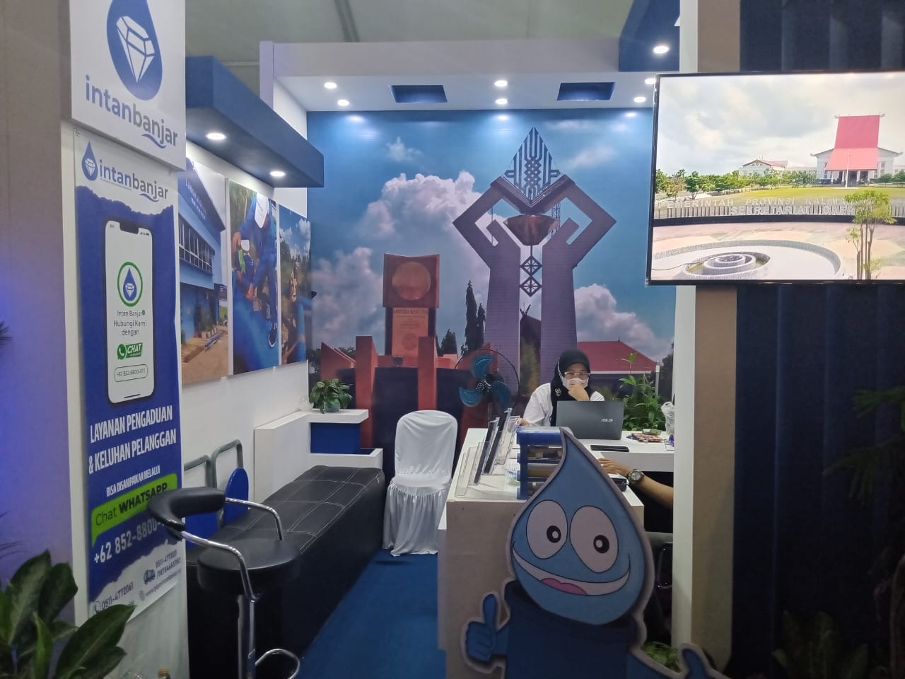 Banjar Expo 2023, Pemasangan Instalasi Baru, Topik Utama di Stand PTAM ...